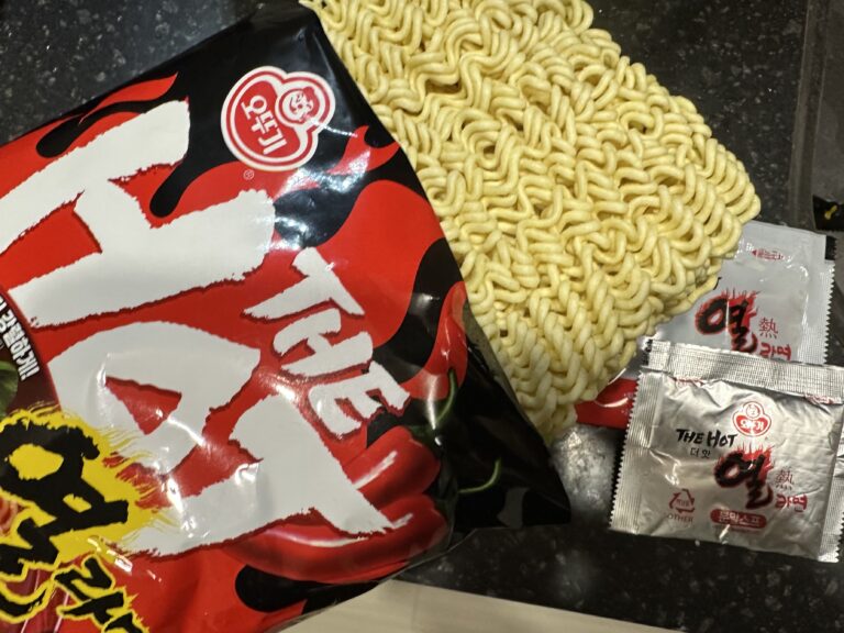 The Ultimate Korean Spicy Ramen Experience: Ottogi The Hot Yeol Ramyeon ...
